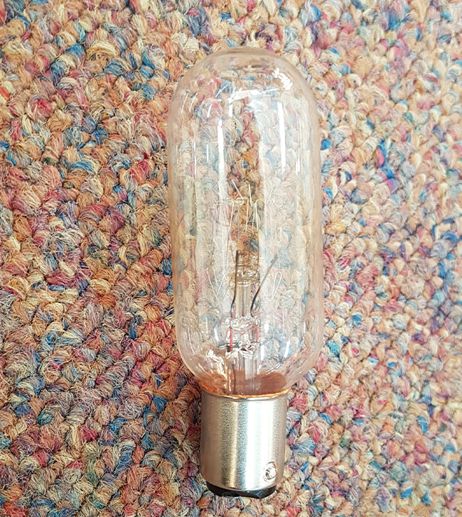 220/240v 20w Ba15d T27X89mm Clear - TUB20SBC – The Lamp Company