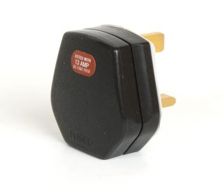 05088 - Plug 13A Resilient Black – The Lamp Company
