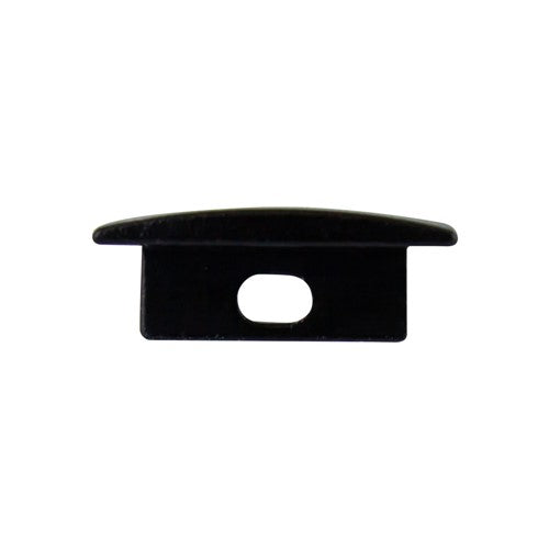 Integral LED Profile Endcap With Cable Entry Black Finish For Ilpfr071 ...