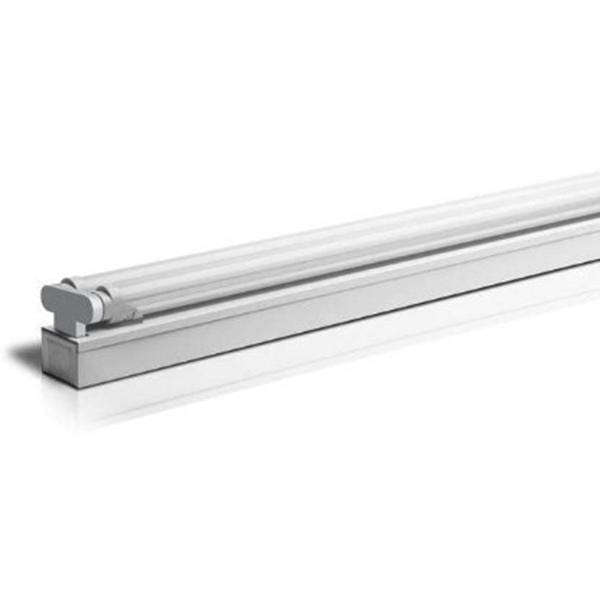 Kosnic KBTNT8LS205F2 5FT Twin LED T8 Tube Batten Fitting - Cool White ...