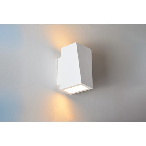 Integral LED Kastoria Indoor Decorative Plaster Wall Light Ip20 For 1 ...