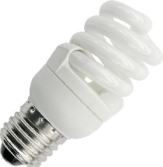 SPL E27 CFL T2 Full Spiral 39x88mm 230V 480Lm 7W 2700K 10000h 2700K No ...