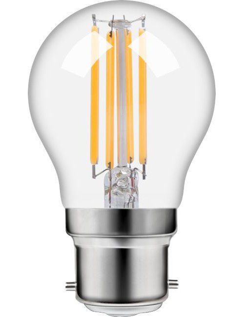 SPL LED Ba22d Filament Ball G45x75mm 230V 470Lm 4W 2700K 827 360° AC C ...