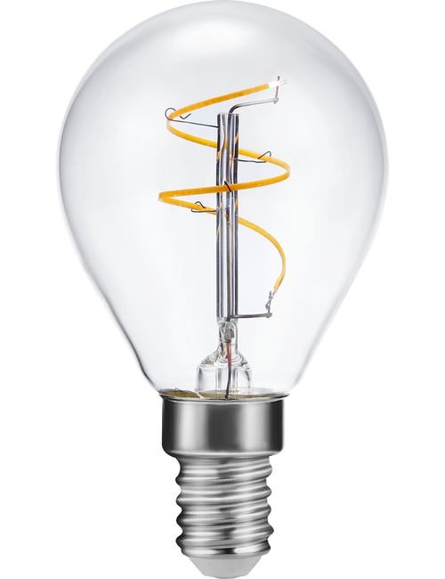 SPL LED E14 Slim Flexible Filament Ball G45x80 mm 230V 320Lm 32W 2200K ...