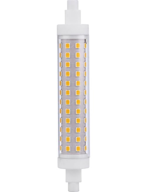 SPL LED R7s T20x118mm 230V 1000Lm 10W 3000K 830 360° AC Clear Dimmable ...