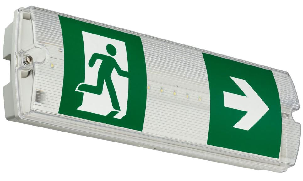 EcoLink LED Emergency Bulkhead 3W 150m 3HR Manual IP65 – The Lamp Company