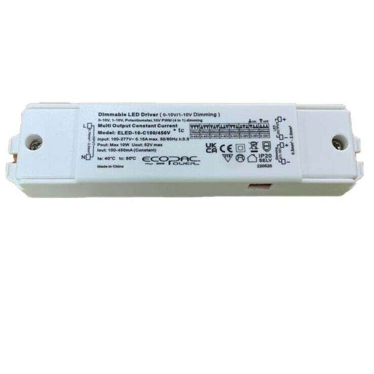 ELED-10-C100/450V Series0-10V Dimmable Constant Current LED Drivers 10 ...