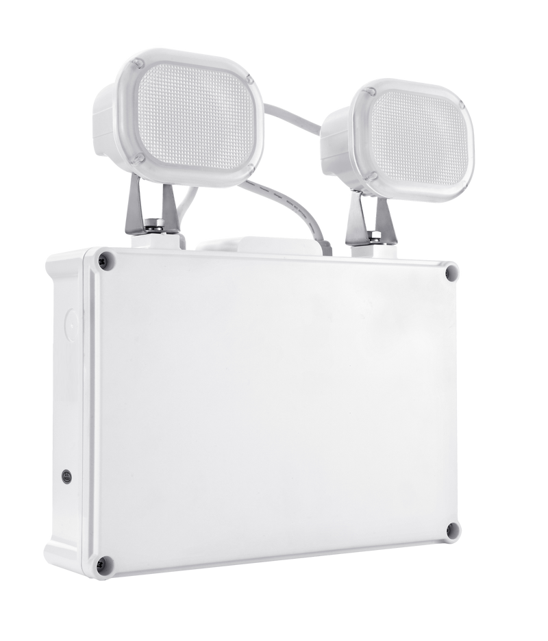 Bell 09047 - 6W Spectrum LED Emergency Twinspot IP65 Non Self Test Non ...