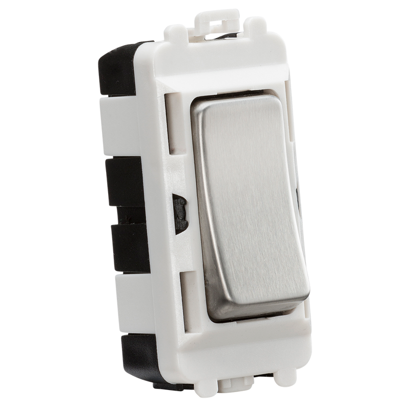 Knightsbridge GDM002BC Grid 20AX Double Pole Grid Switch Module - Brus ...