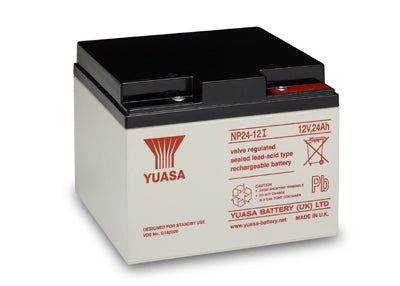 NP24-12I Yuasa 12v 24Ah Lead Acid Battery (NP24-12SI) – The Lamp Company